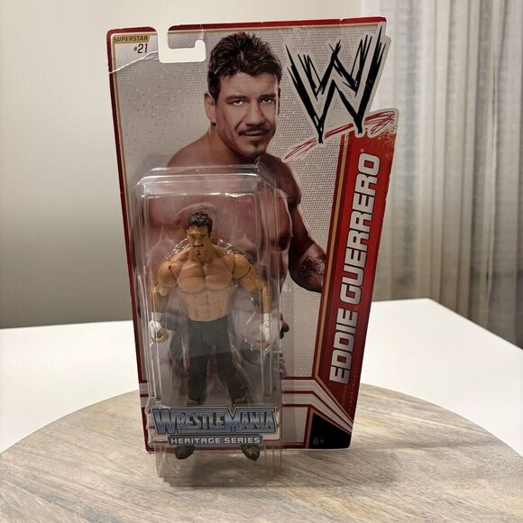 Mattel | Toys | Mattel Wwe Wrestlemania Heritage Series Superstar Eddie Guerrero Nib | Poshmark